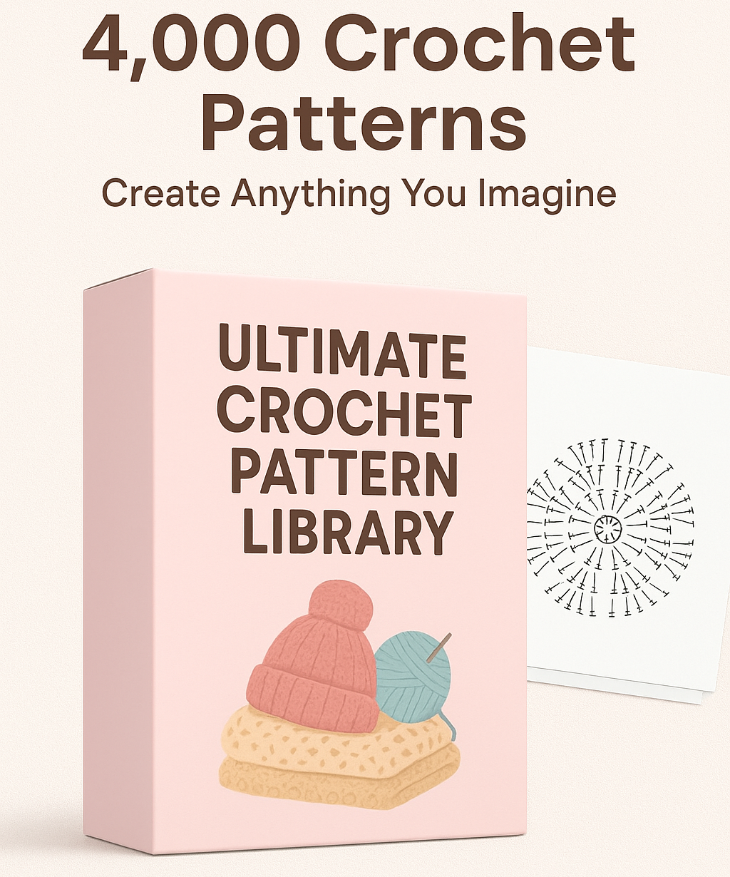 Professional Pattern Library - 4,000 Patterns for All Skill Levels